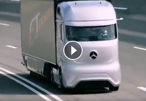 Mercedes'in 2025 yılında yollara koymayı hedeflediği geleceğin tırı ...